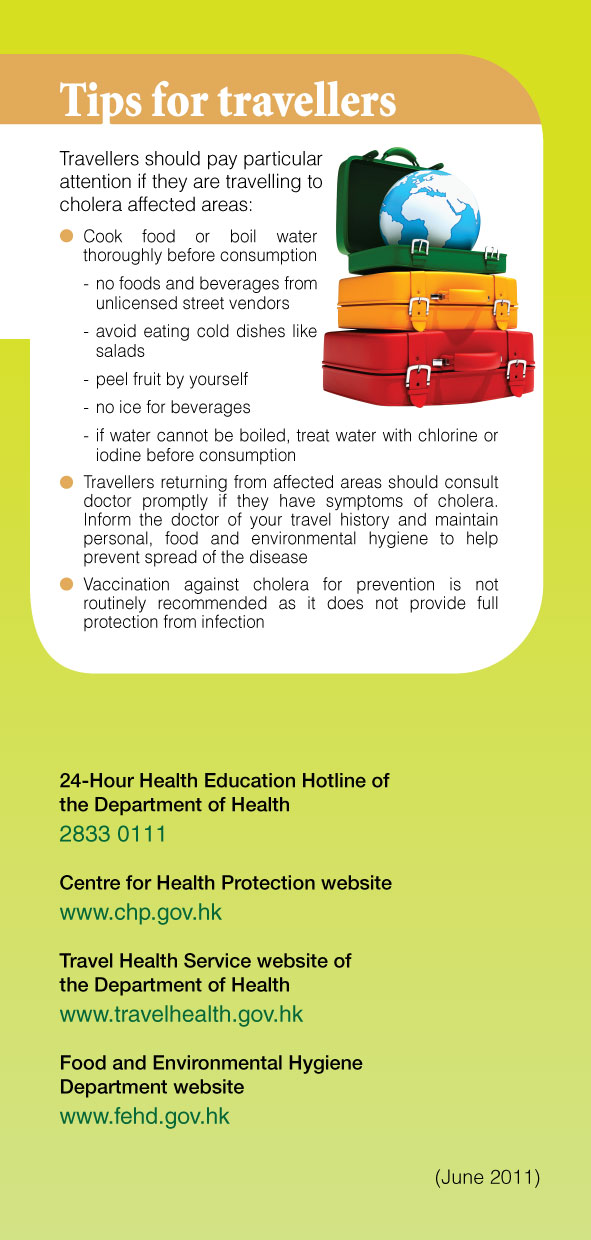 Centre for Health Protection - Cholera